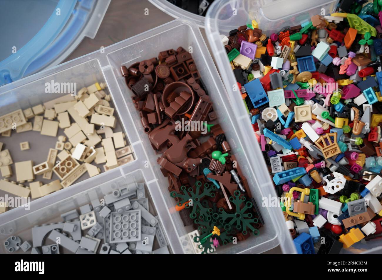Acrylic boxes, transparent boxs of many legos. lego collectors ...