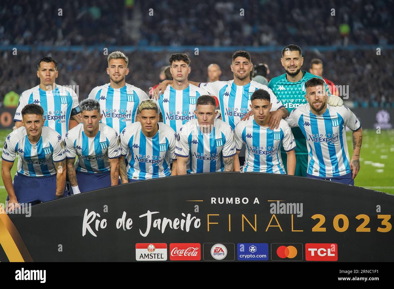 Buenos Aires, Argentina. 29th Aug, 2023. Racing Club team group during ...