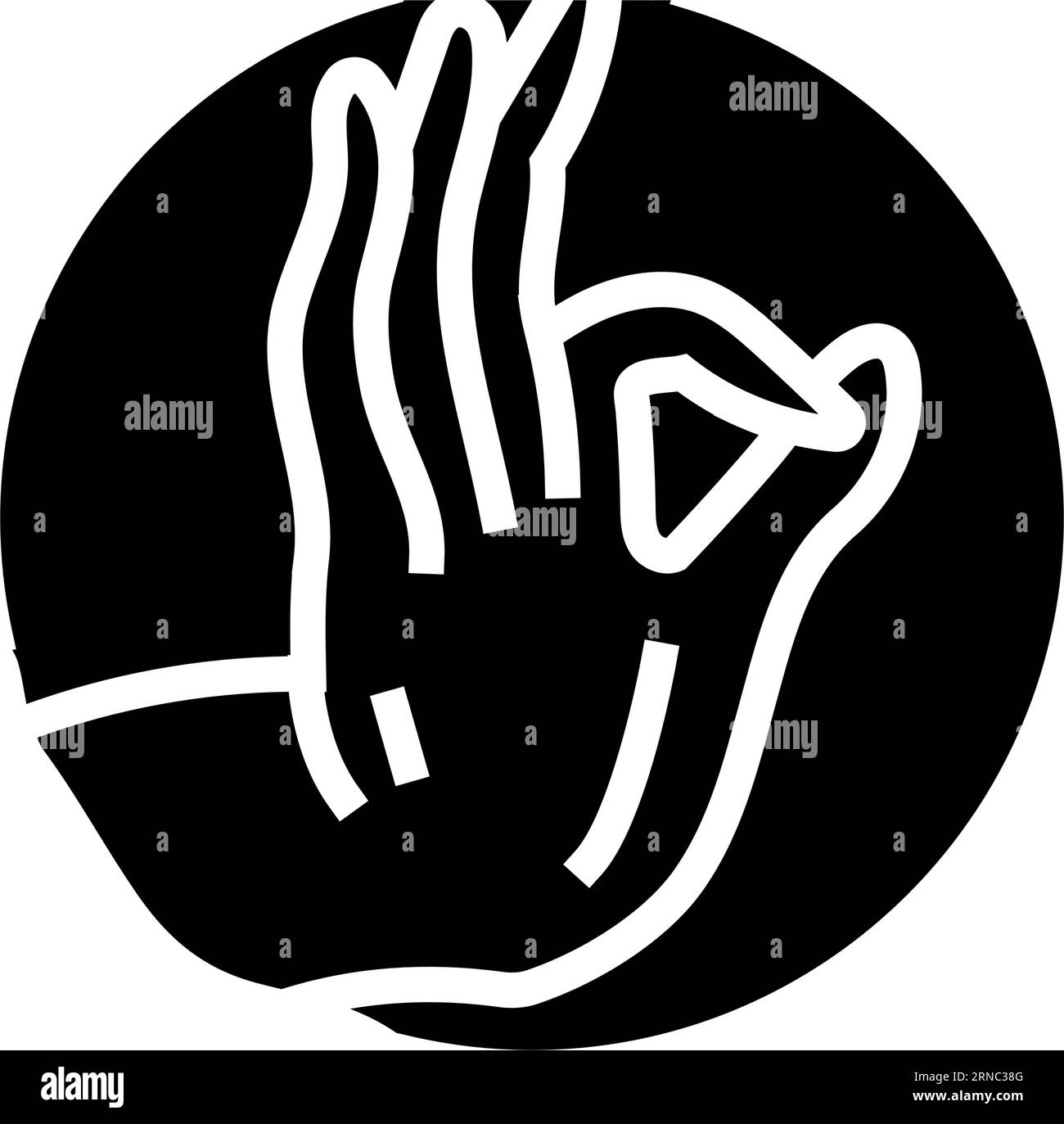 buddha hand gesture mudra glyph icon vector illustration Stock Vector ...