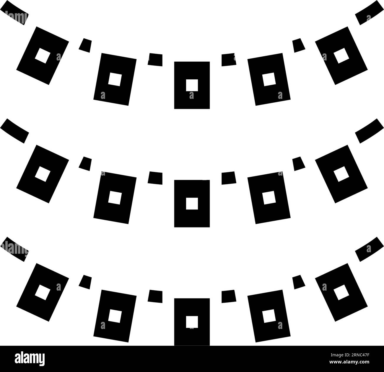 Chinese buddhist prayer flags Stock Vector Images - Alamy