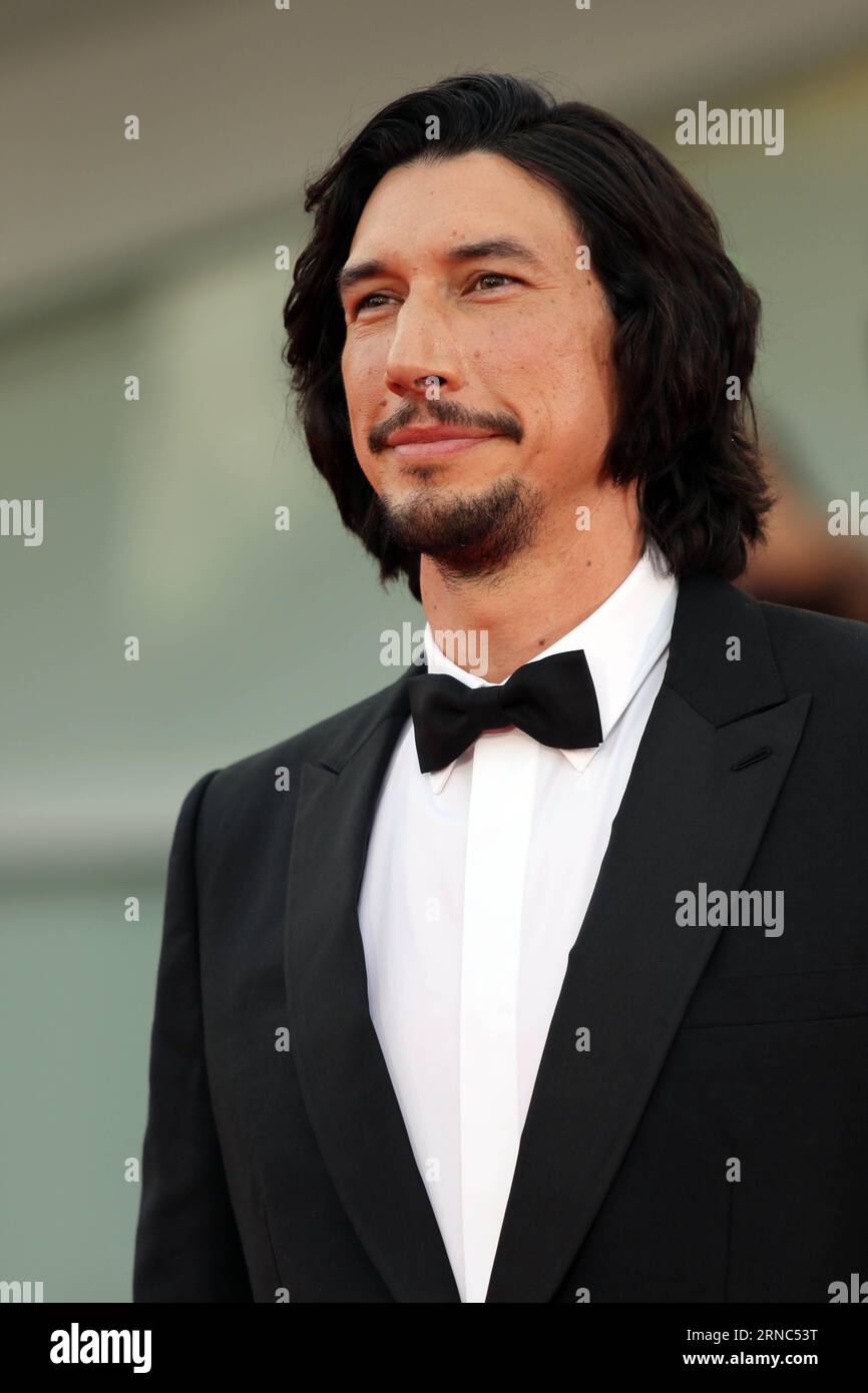 Italy, Lido di Venezia, August 31, 2023: Adam Driver, attends the red ...