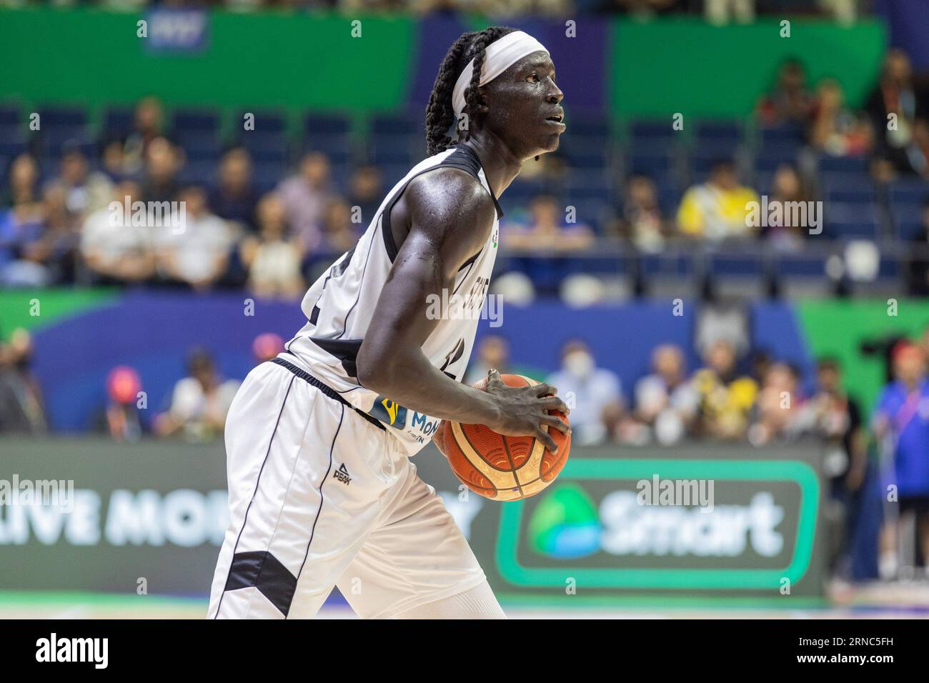 Quezon, Philippines. 31st Aug, 2023. Wenyen Gabriel of South Sudan seen ...