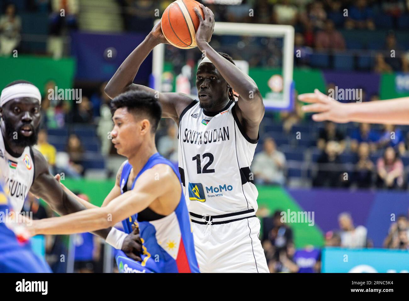 Quezon, Philippines. 31st Aug, 2023. Deng Acuoth of South Sudan seen in ...