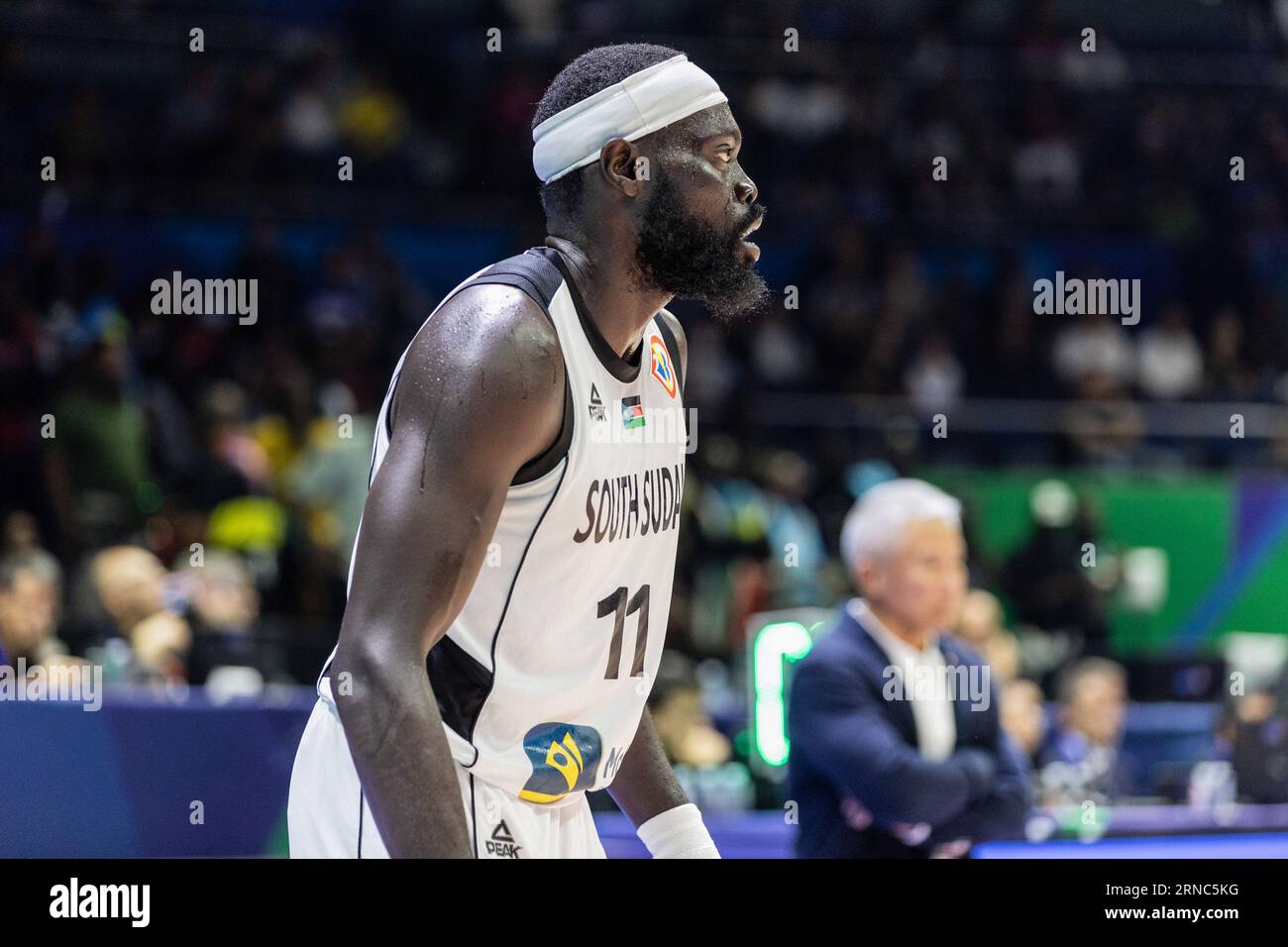 Quezon, Philippines. 31st Aug, 2023. Marial Shayok of South Sudan seen ...
