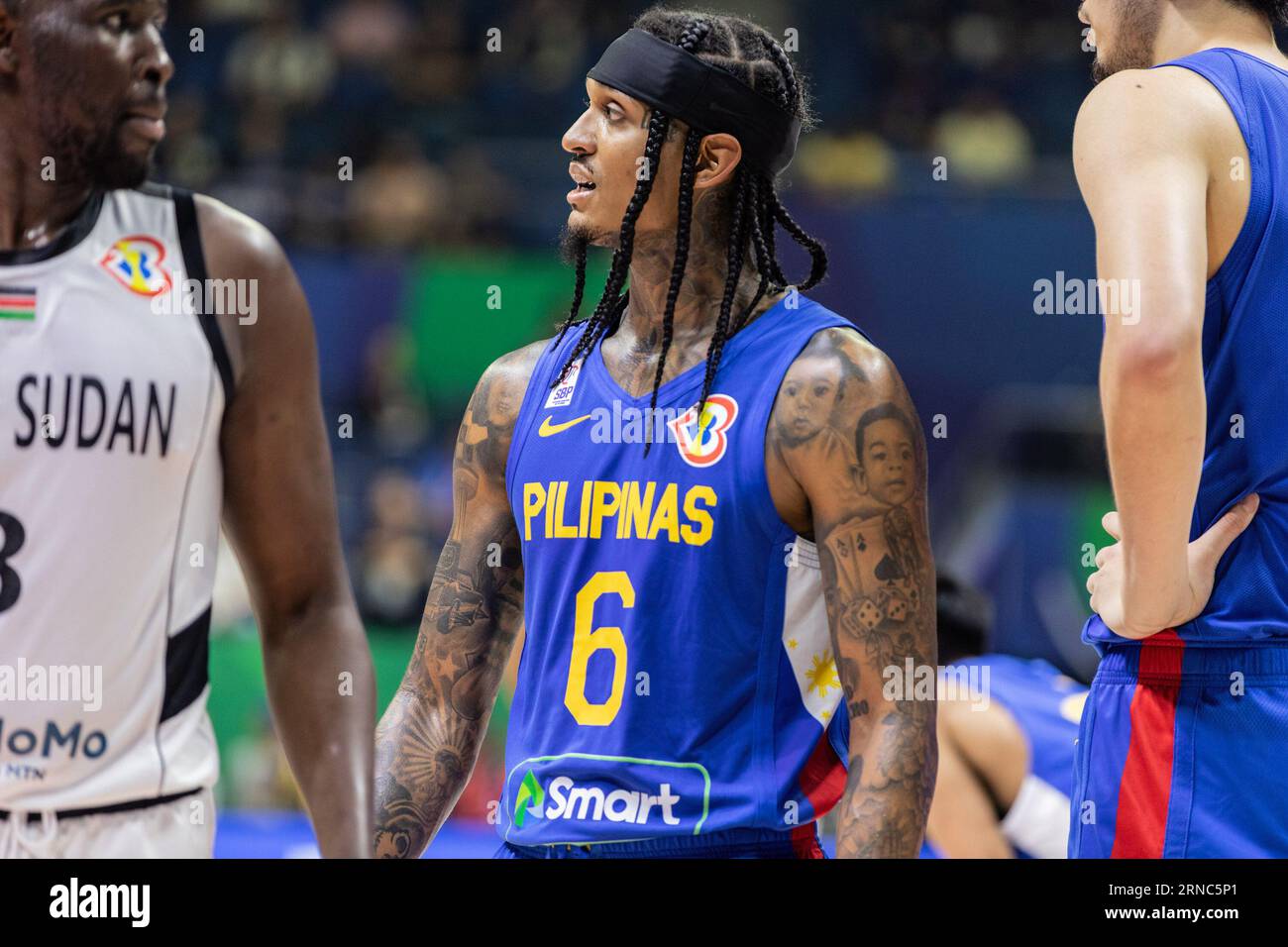 Quezon, Philippines. 31st Aug, 2023. Jordan Clarkson of the Philippines ...