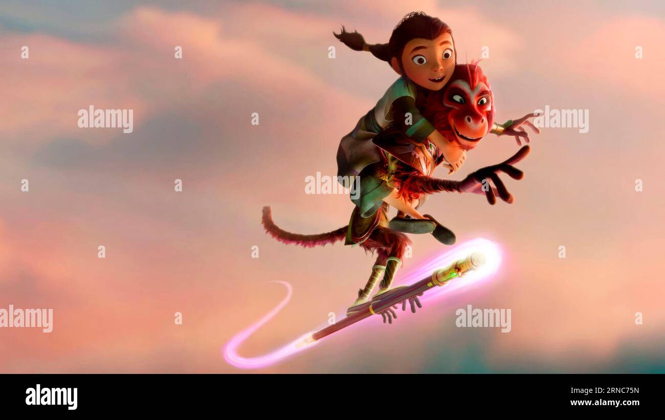 THE MONKEY KING (2023), directed by TONY STACCHI. Credit: Netflix Animation / Album Stock Photo ...