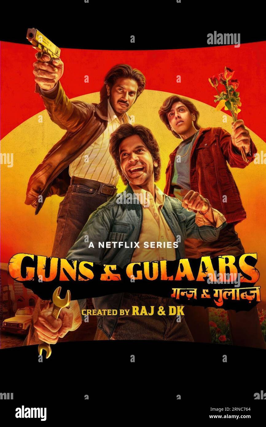 GUNS & GULAABS (2023), directed by RAJ NIDIMORU and KRISHNA D. K ...