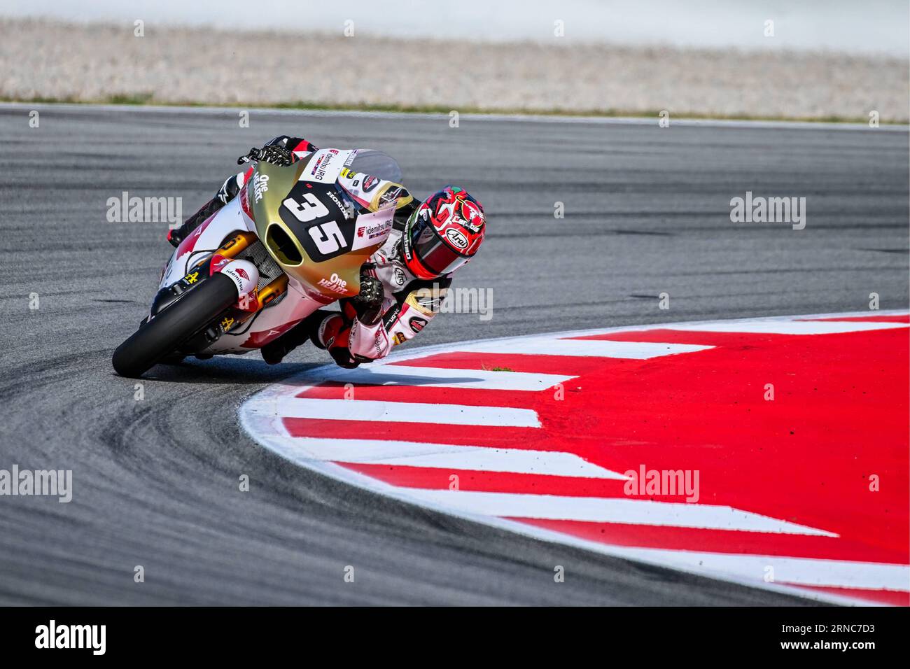 Somkiat Chantra (35) of Thailand and Idemitsu Honda Team Asia during ...