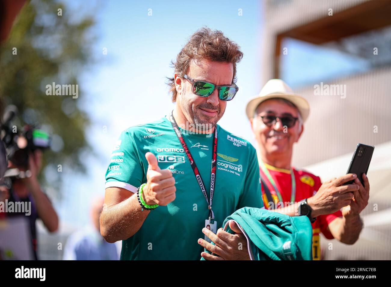 #14 Fernando Alonso, (ESP) Aramco Aston Martin Mercedes during the ...