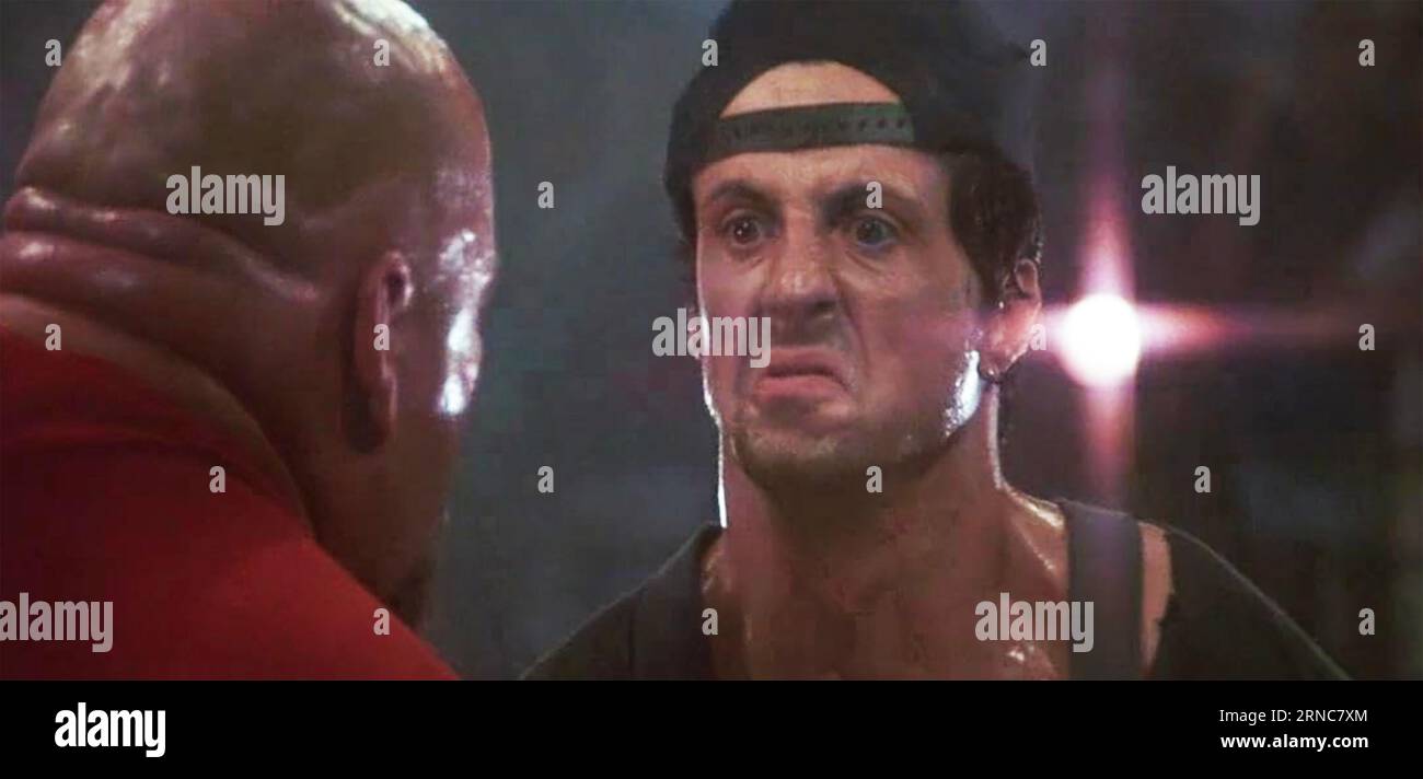 OVER THE TOP 1987 Warner Bros. film with Sylvester Stallone at right ...