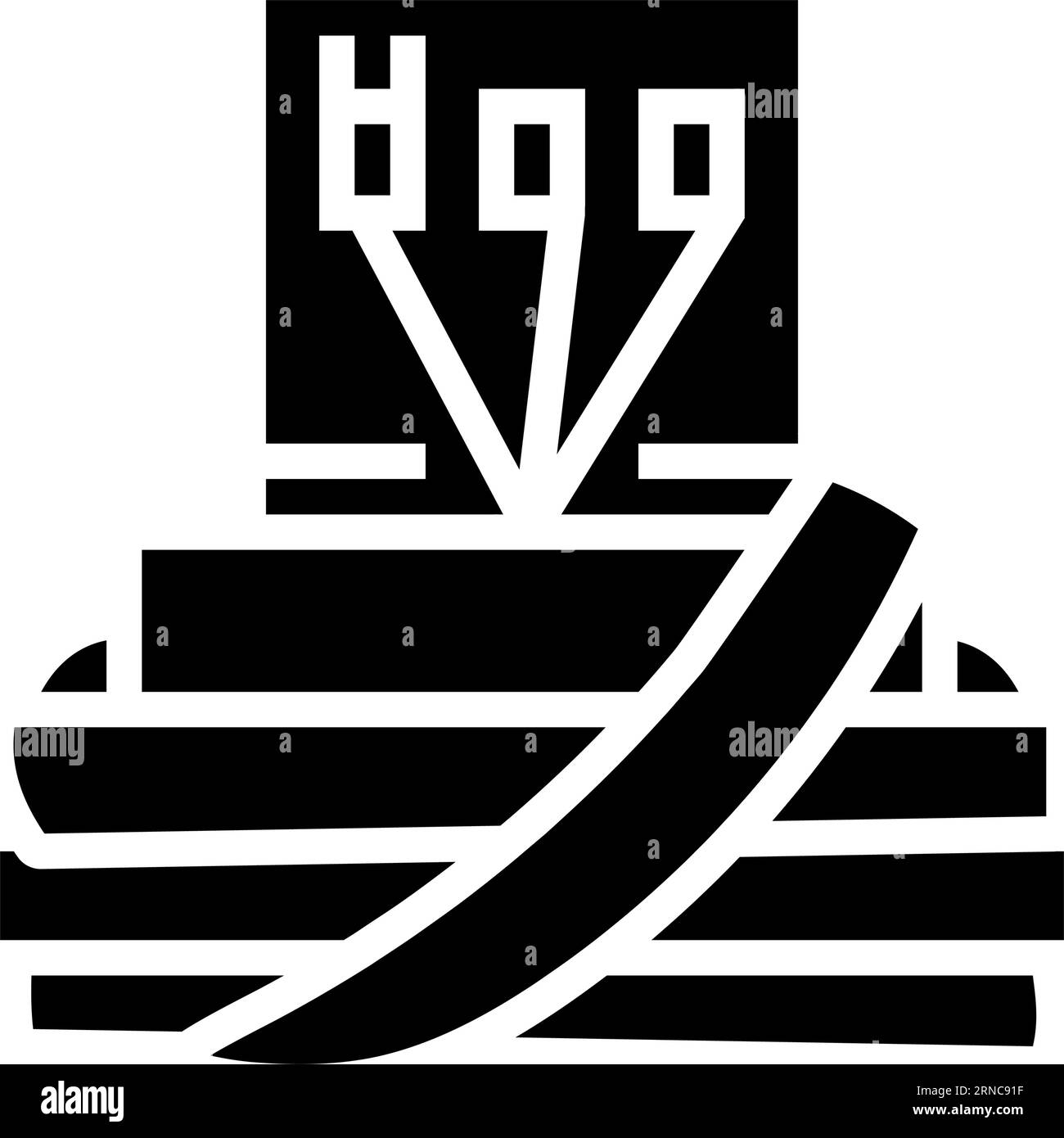 tefillin phylacteries glyph icon vector illustration Stock Vector Image ...