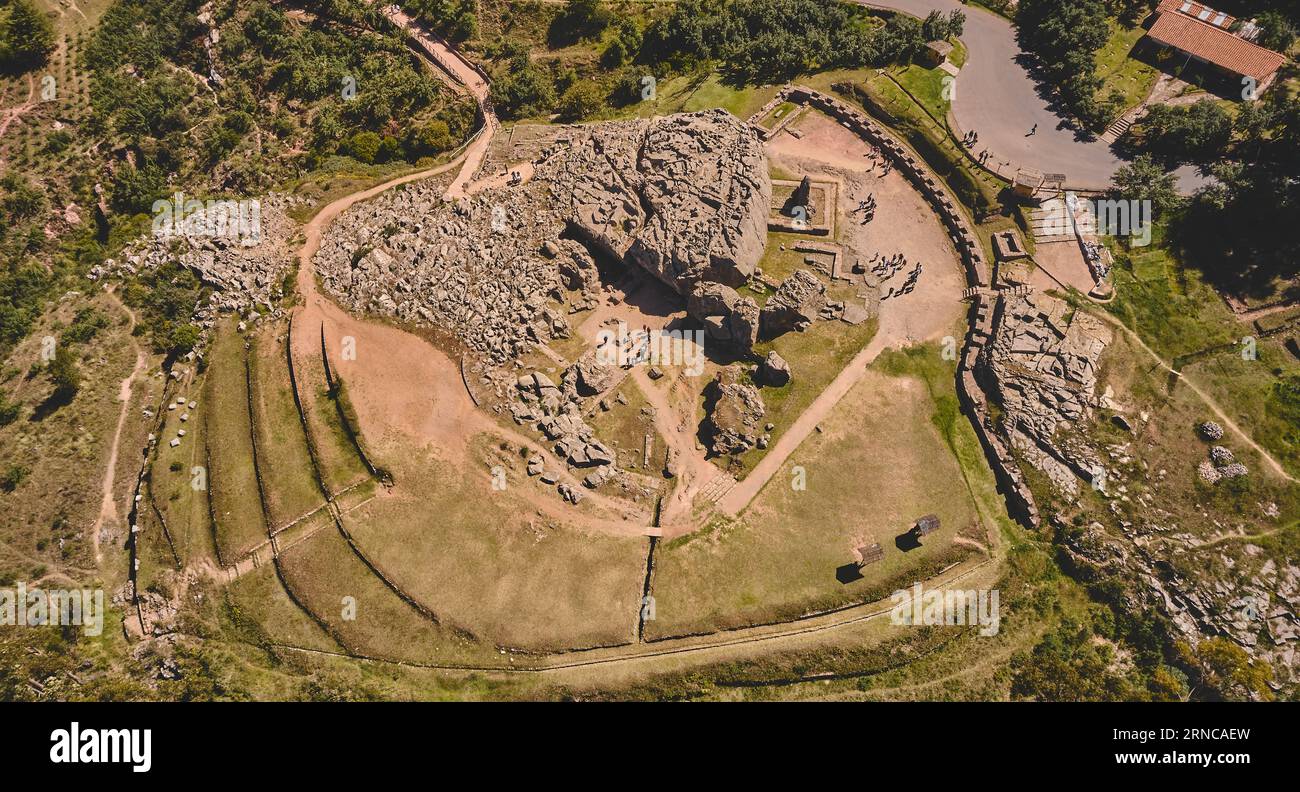 Archaelogical Qenqo. Strange and weird rock structures. Neighborhoods ...