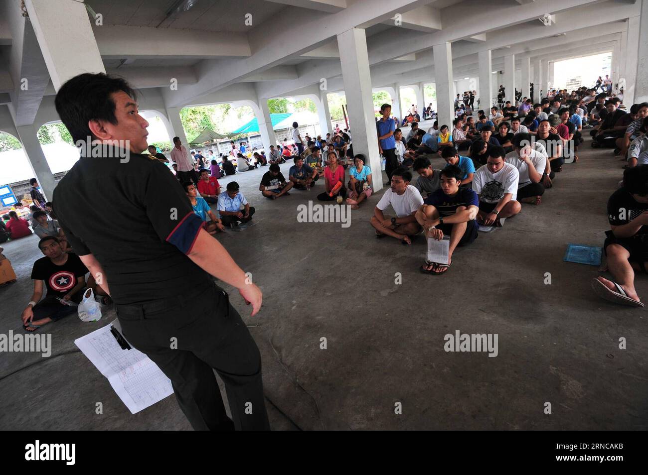 Thai military conscription hi-res stock photography and images - Alamy
