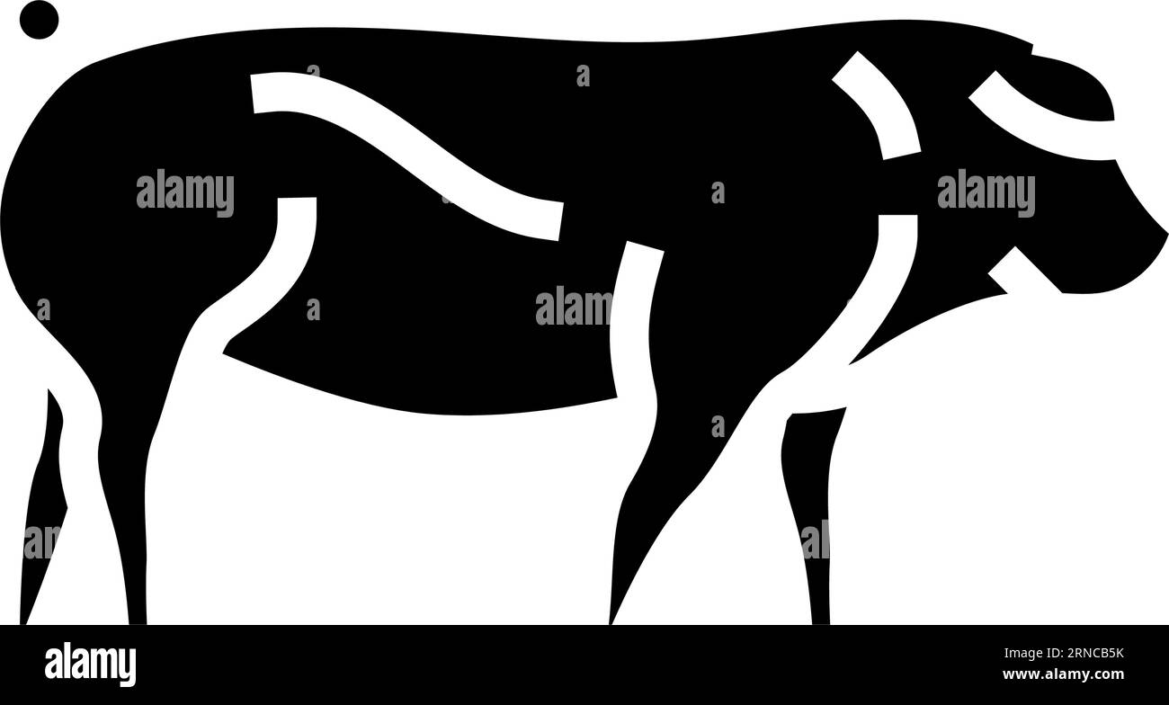 duroc pig breed glyph icon vector illustration Stock Vector Image & Art ...