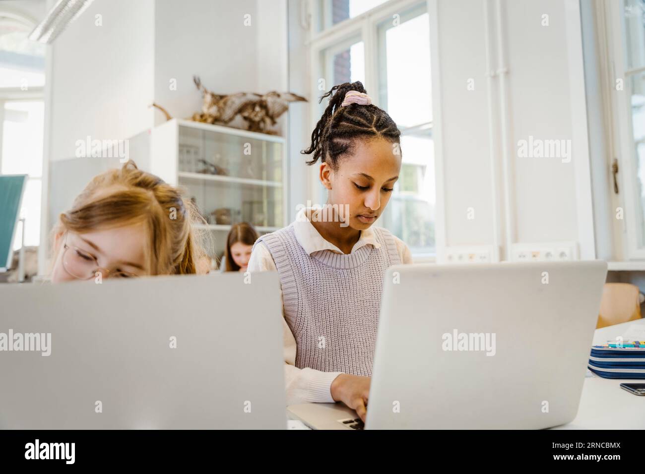 Laptop in classroom 13 years hi-res stock photography and images - Alamy