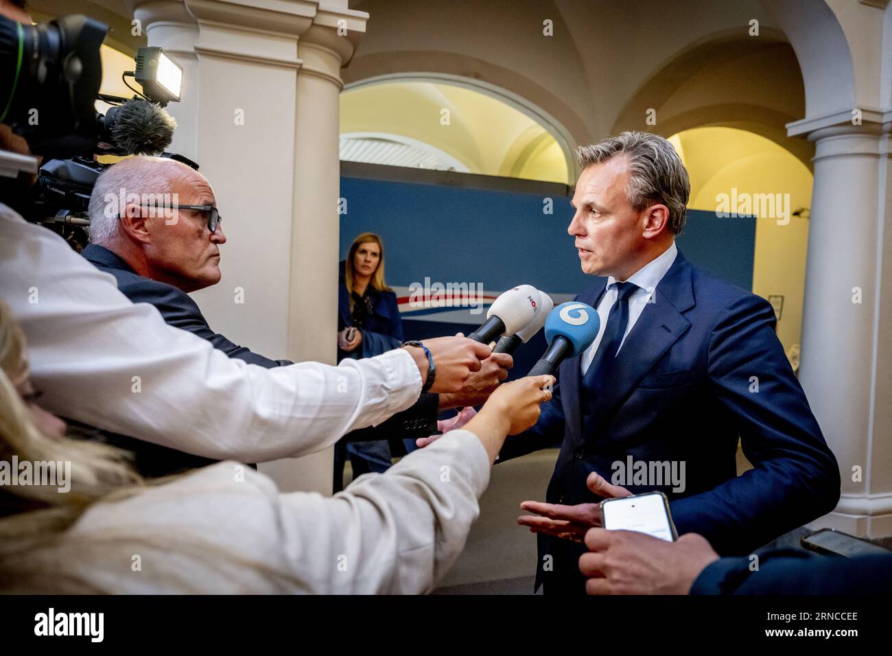 THE HAGUE - Mark Harbers Minister of Infrastructure and Water ...