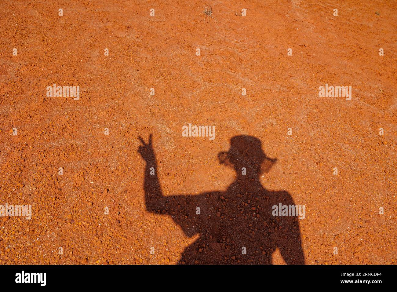 Girl shadow on ground hi-res stock photography and images - Alamy