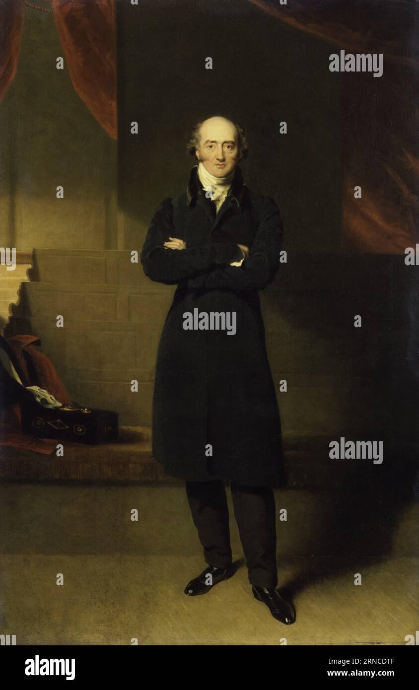 George Canning circa 1825 by Richard Evans Stock Photo - Alamy