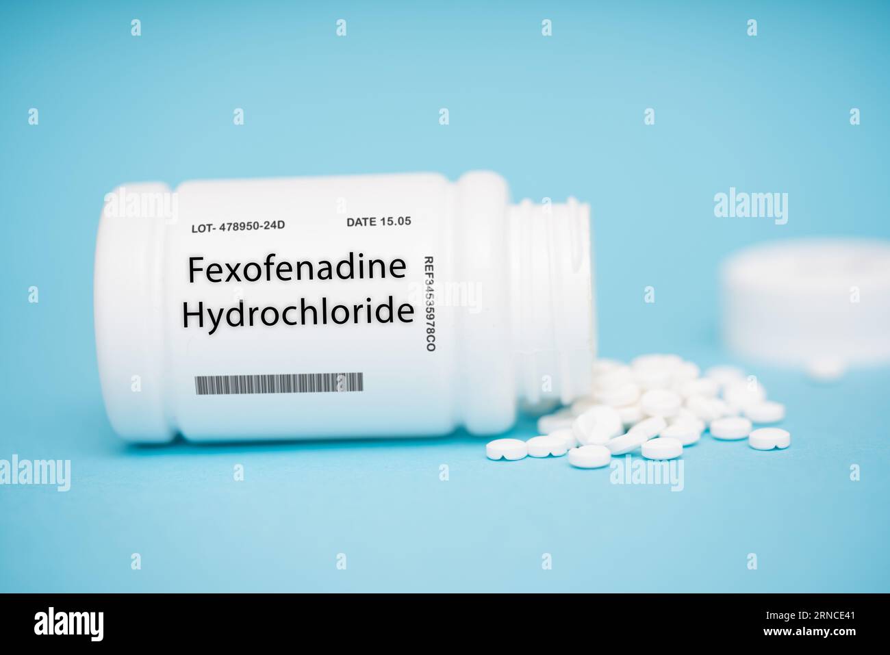Fexofenadine Hydrochloride Antihistamine Allergies Antihistamine H1 ...