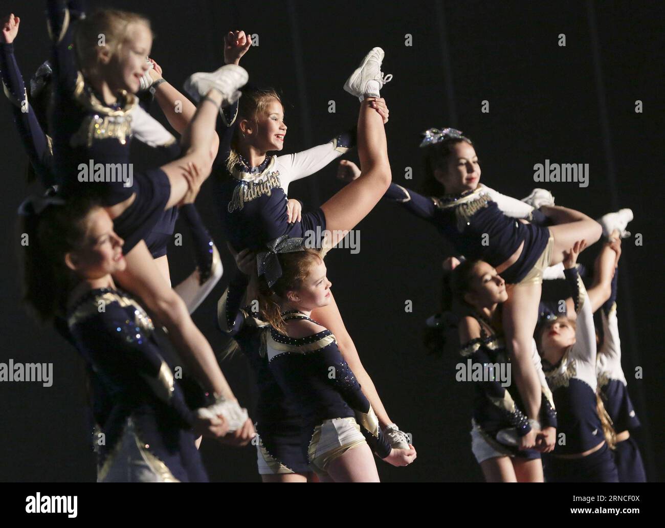 Cheerleading championship hi-res stock photography and images - Alamy