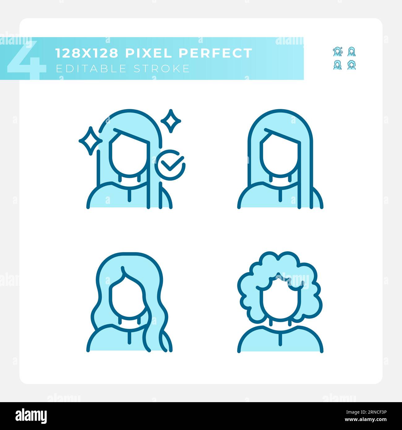 Editable pixel perfect haircare icons collection Stock Vector Image ... Editable pixel perfect haircare icons collection Stock Vector Image ...
