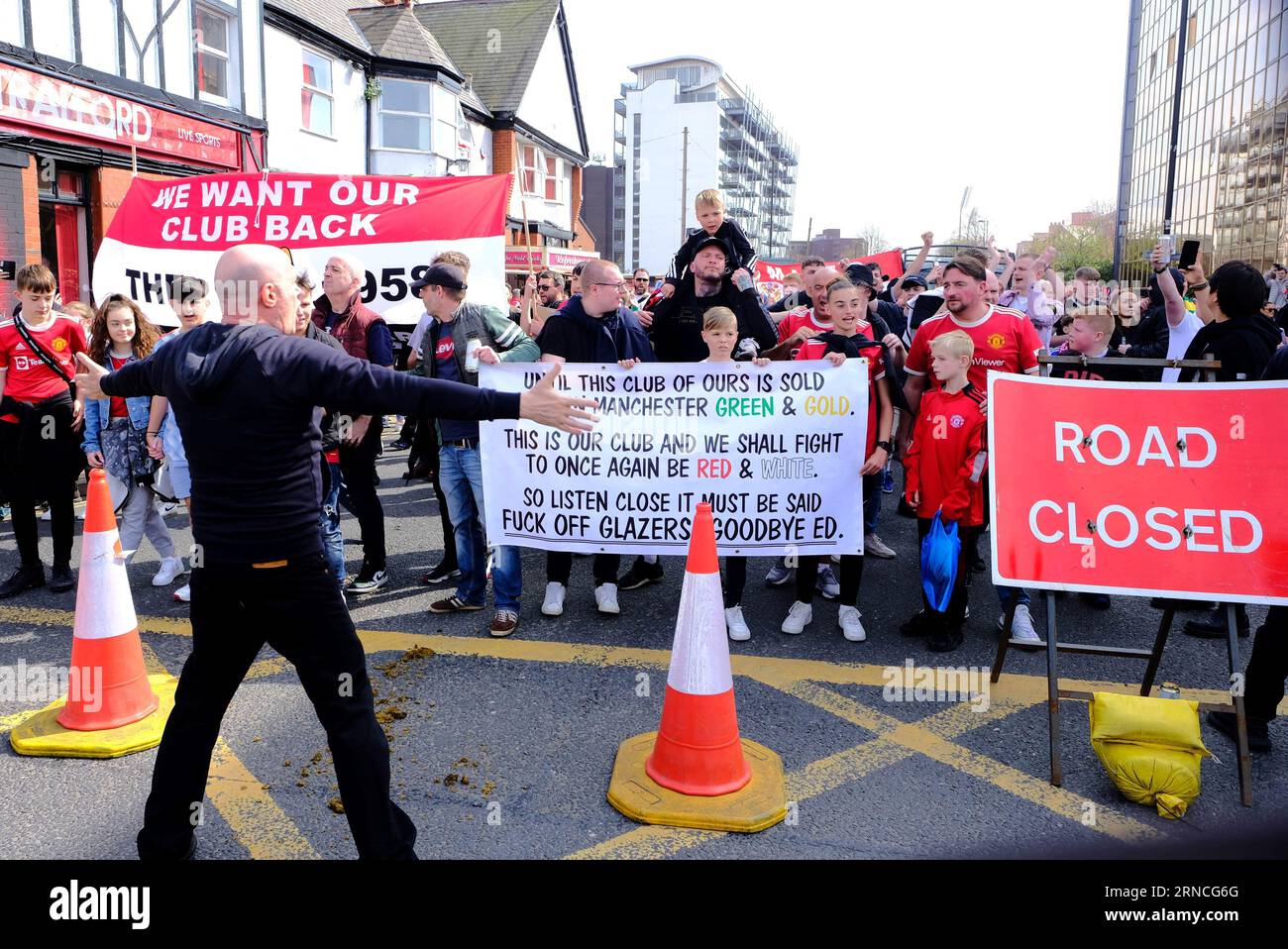 Old Trafford Football Stadium, Manchester, UK. 16th April 2022 ...