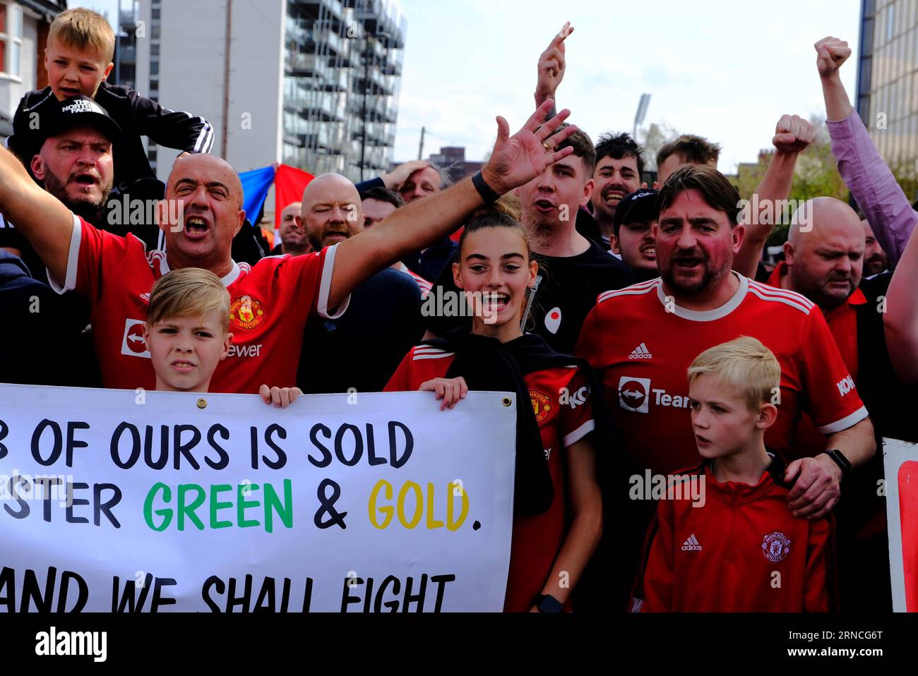 Old Trafford Football Stadium, Manchester, UK. 16th April 2022 ...