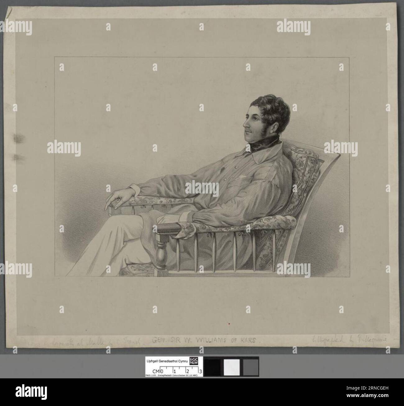 Gen. Sir W. Williams of Kars 1856 by Thomas Herbert Maguire Stock Photo - Alamy