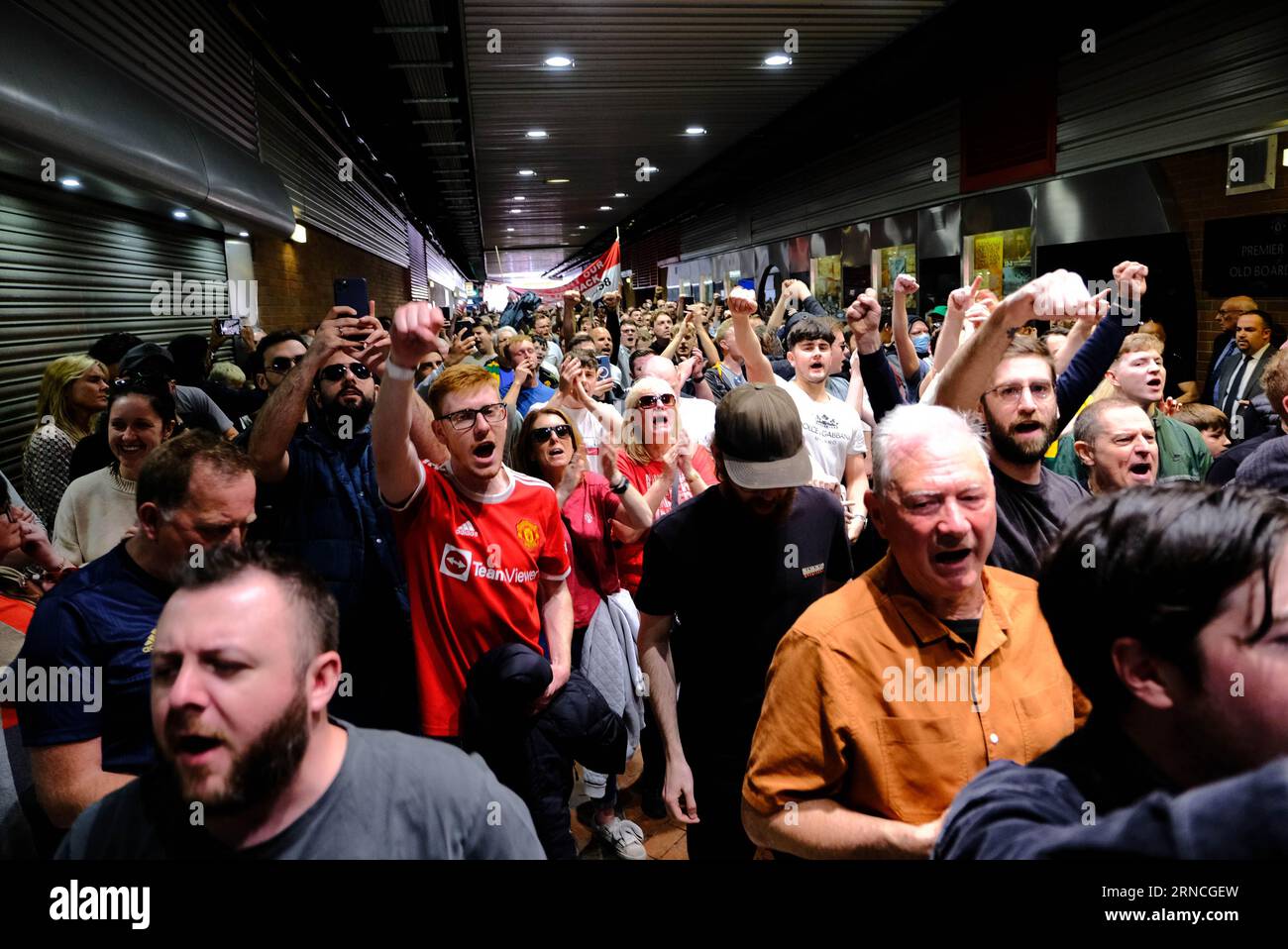 Old Trafford Football Stadium, Manchester, UK. 16th April 2022 ...