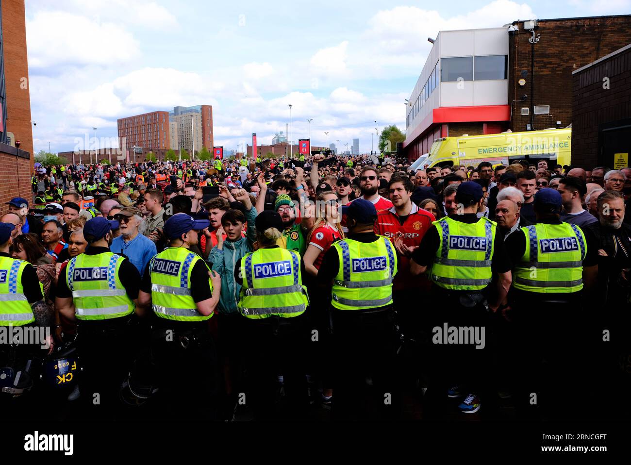 Old Trafford Football Stadium, Manchester, UK. 16th April 2022 ...