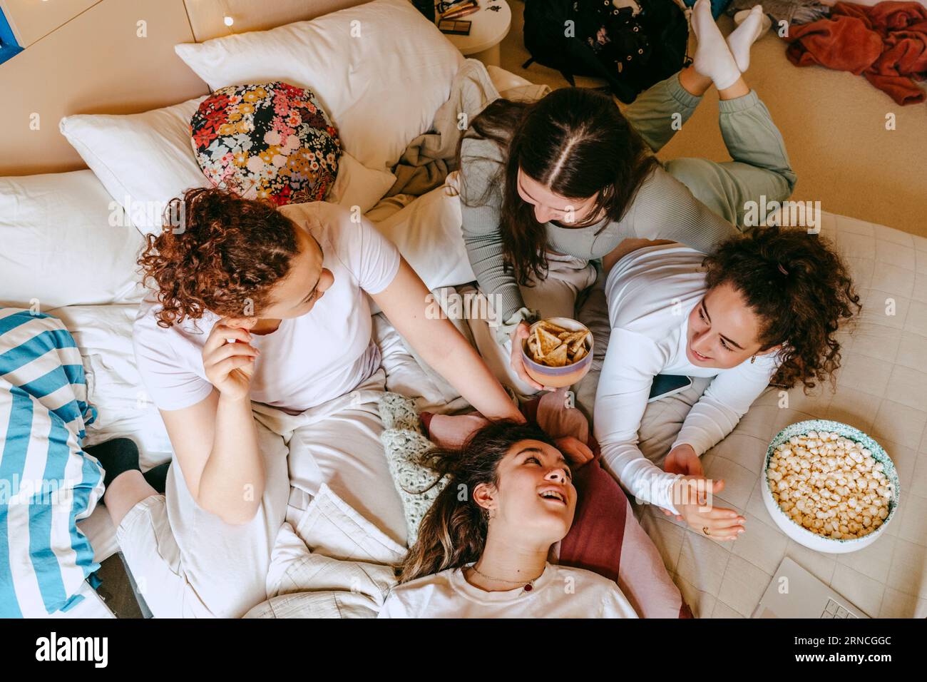 Four indian girls having fun hi-res stock photography and images - Alamy