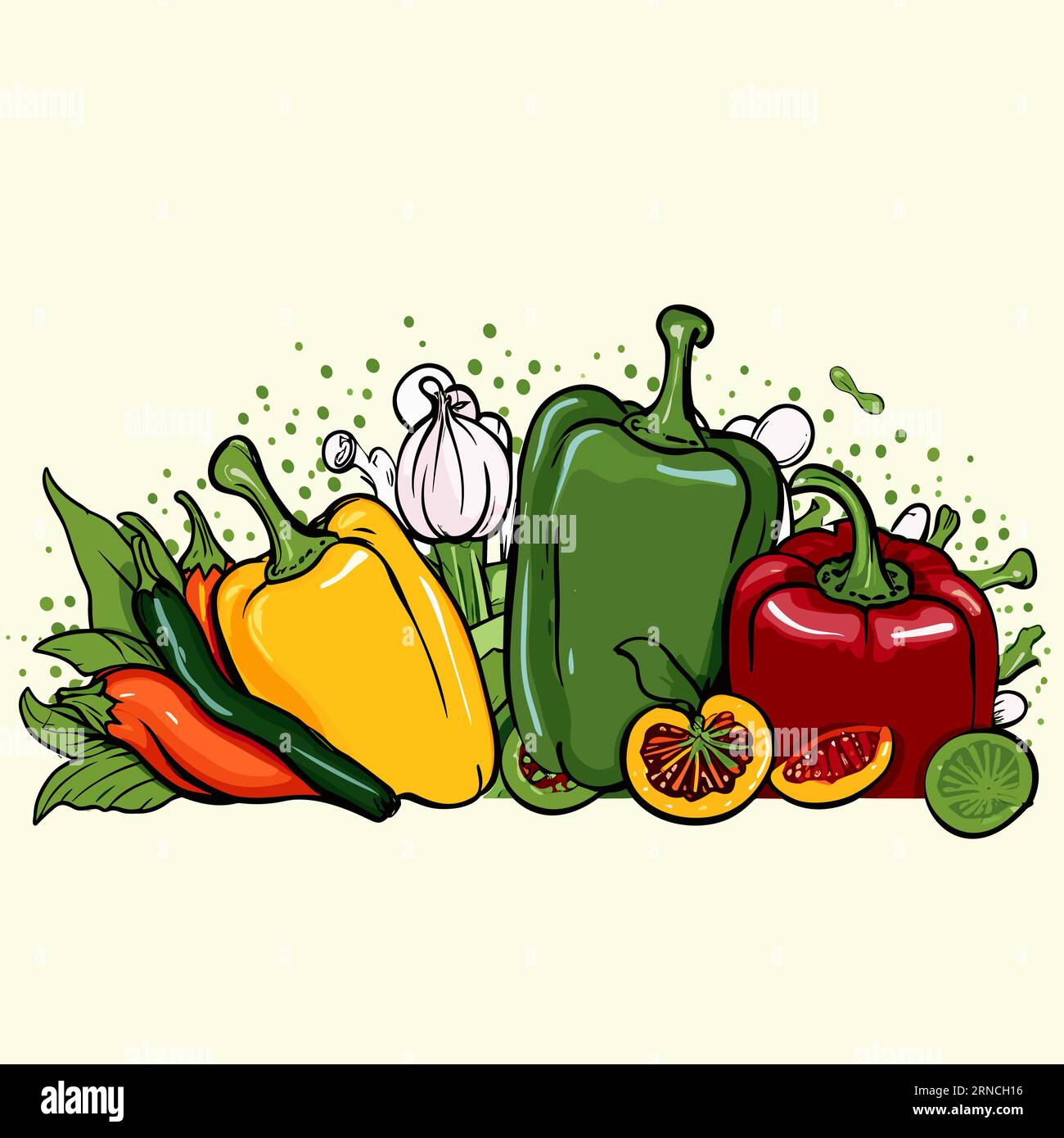 Curved yellow fruit Stock Vector Images - Alamy