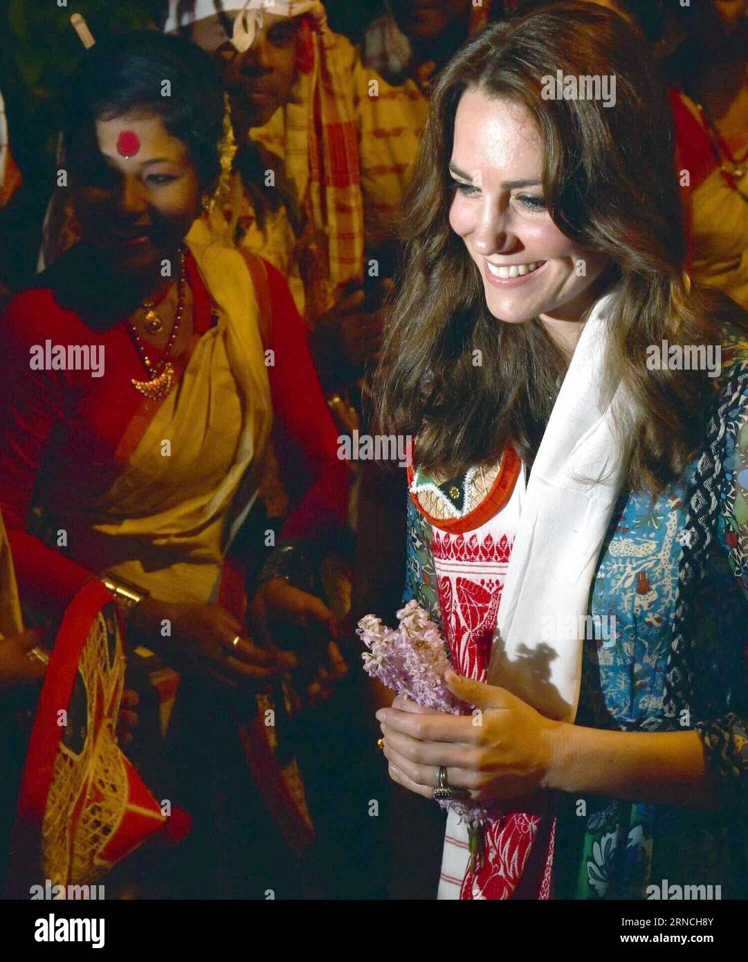 ASSAM(INDIA), April 12, 2016 -- Kate Middleton, wife of Britain s ...