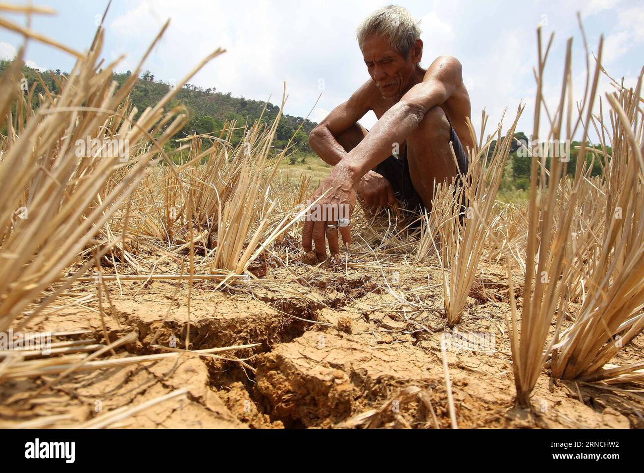 Philippinen: Dürre in Bulacan Provinz (160413) -- BULACAN PROVINCE ...