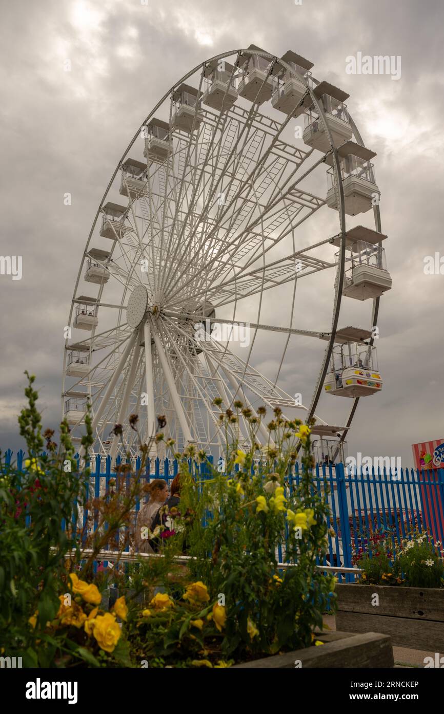 The Southend Eye at Southend Adventure Island theme park, Southend ...