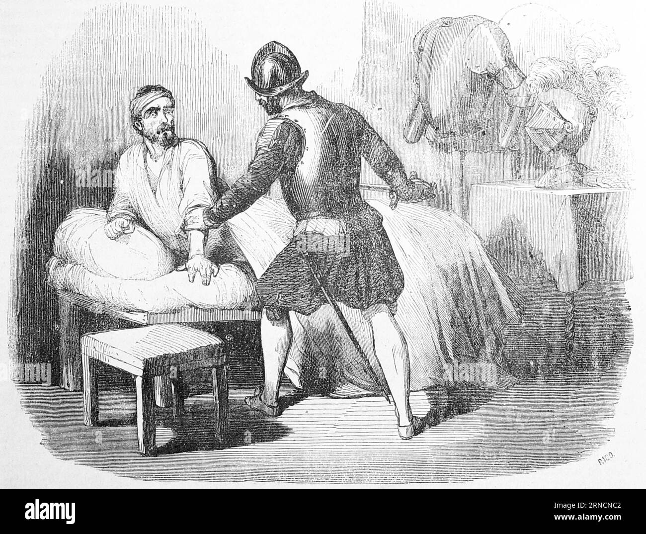 Historia de la conquista del Perú, 1851 Stock Photo - Alamy