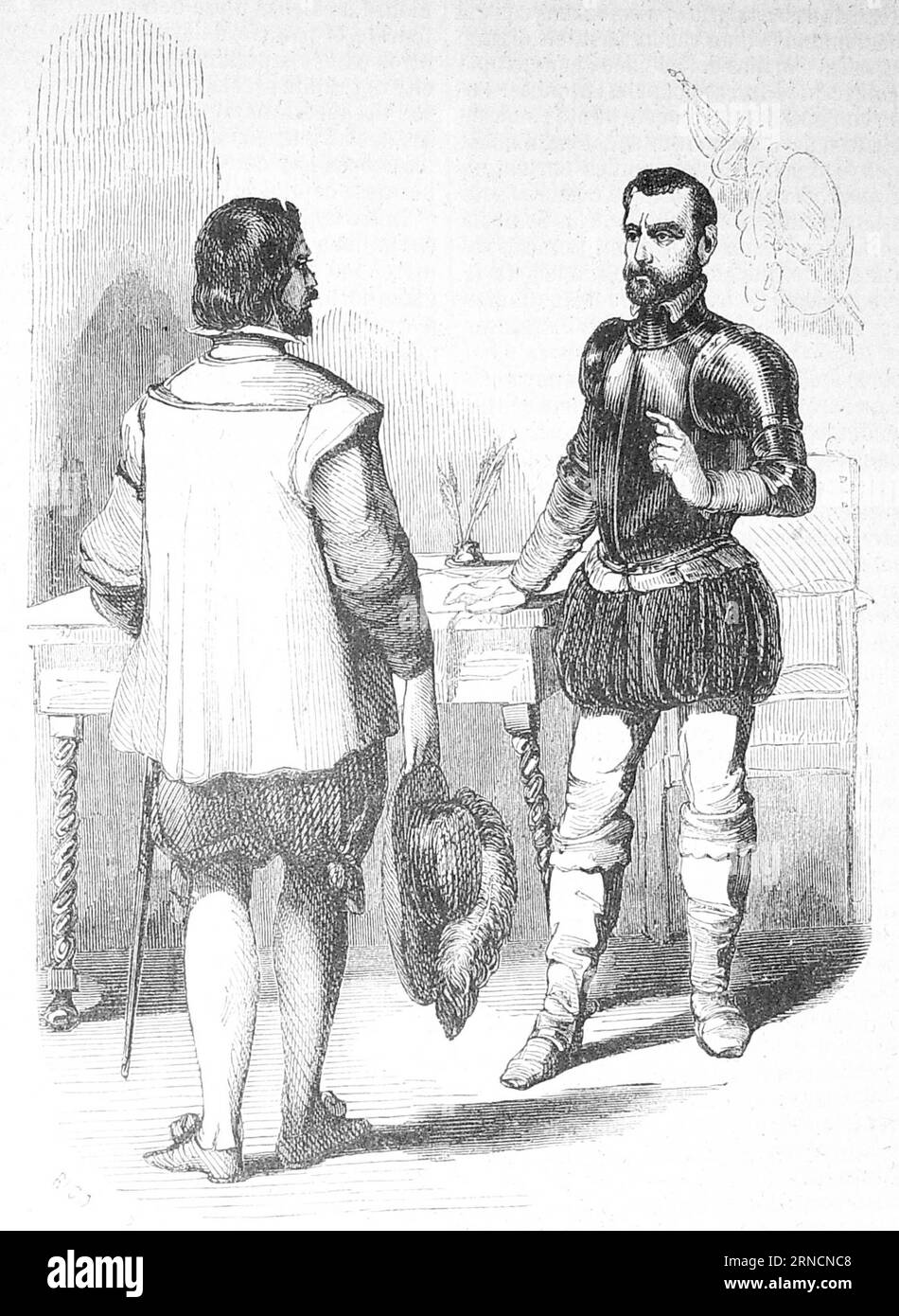 Historia de la conquista del Perú, 1851 Stock Photo - Alamy