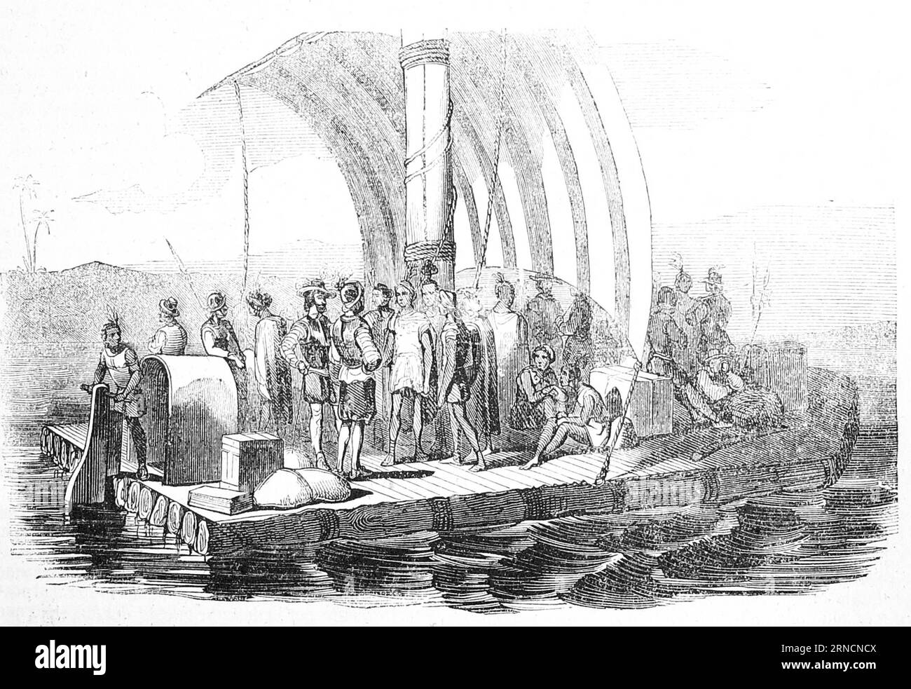 Historia de la conquista del Perú, 1851 Stock Photo - Alamy