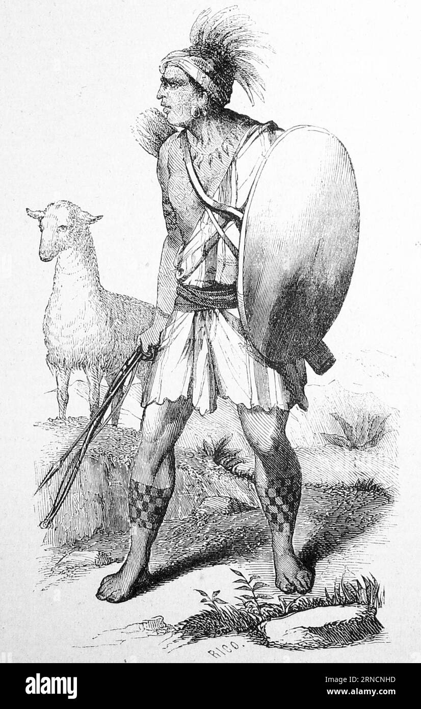 Historia de la conquista del Perú, 1851 Stock Photo - Alamy