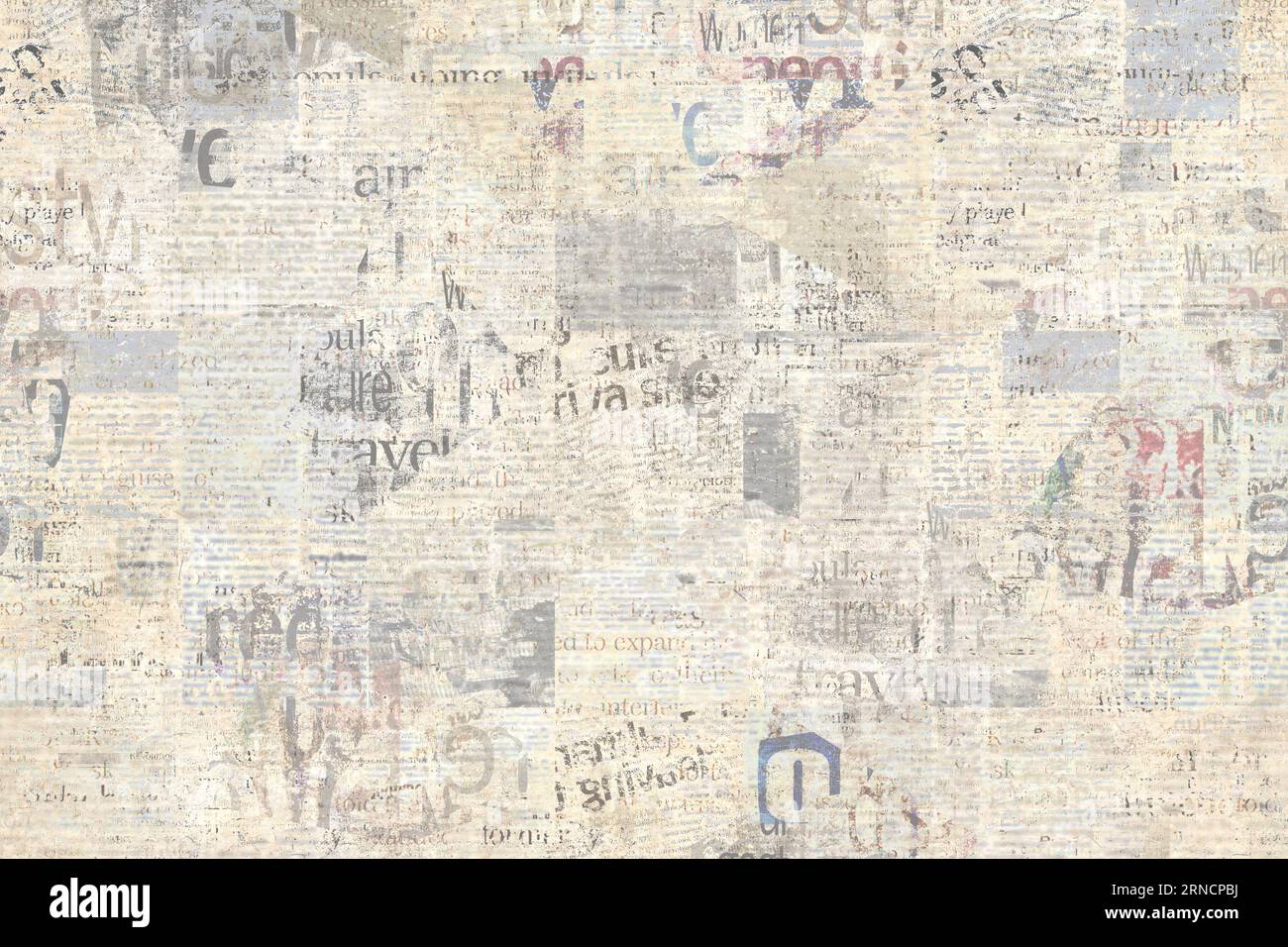 Vintage grunge newspaper paper texture background. Blurred old ...
