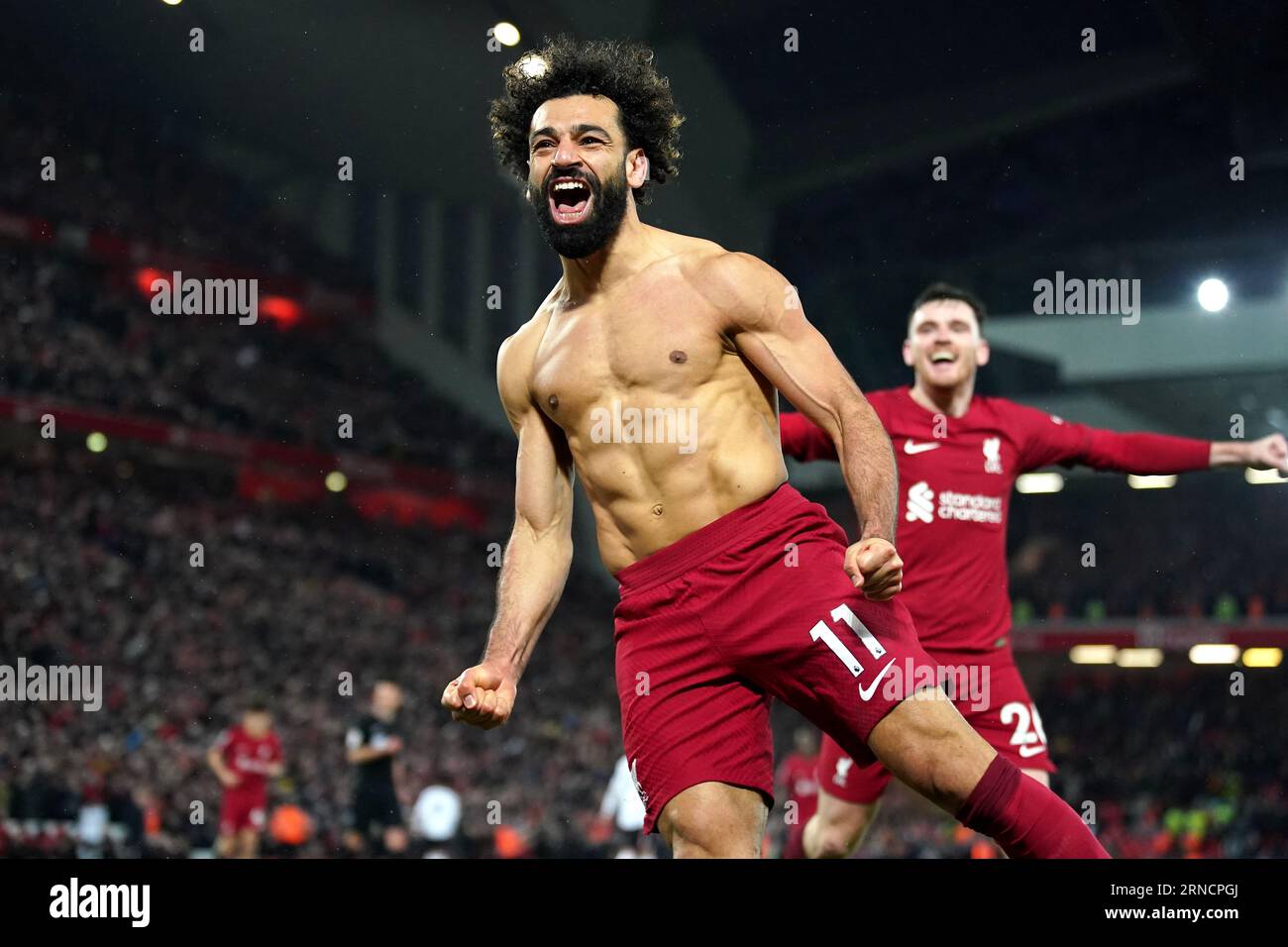 File photo dated 05-03-2023 of Liverpool's Mohamed Salah. Liverpool have rejected a £150million ...