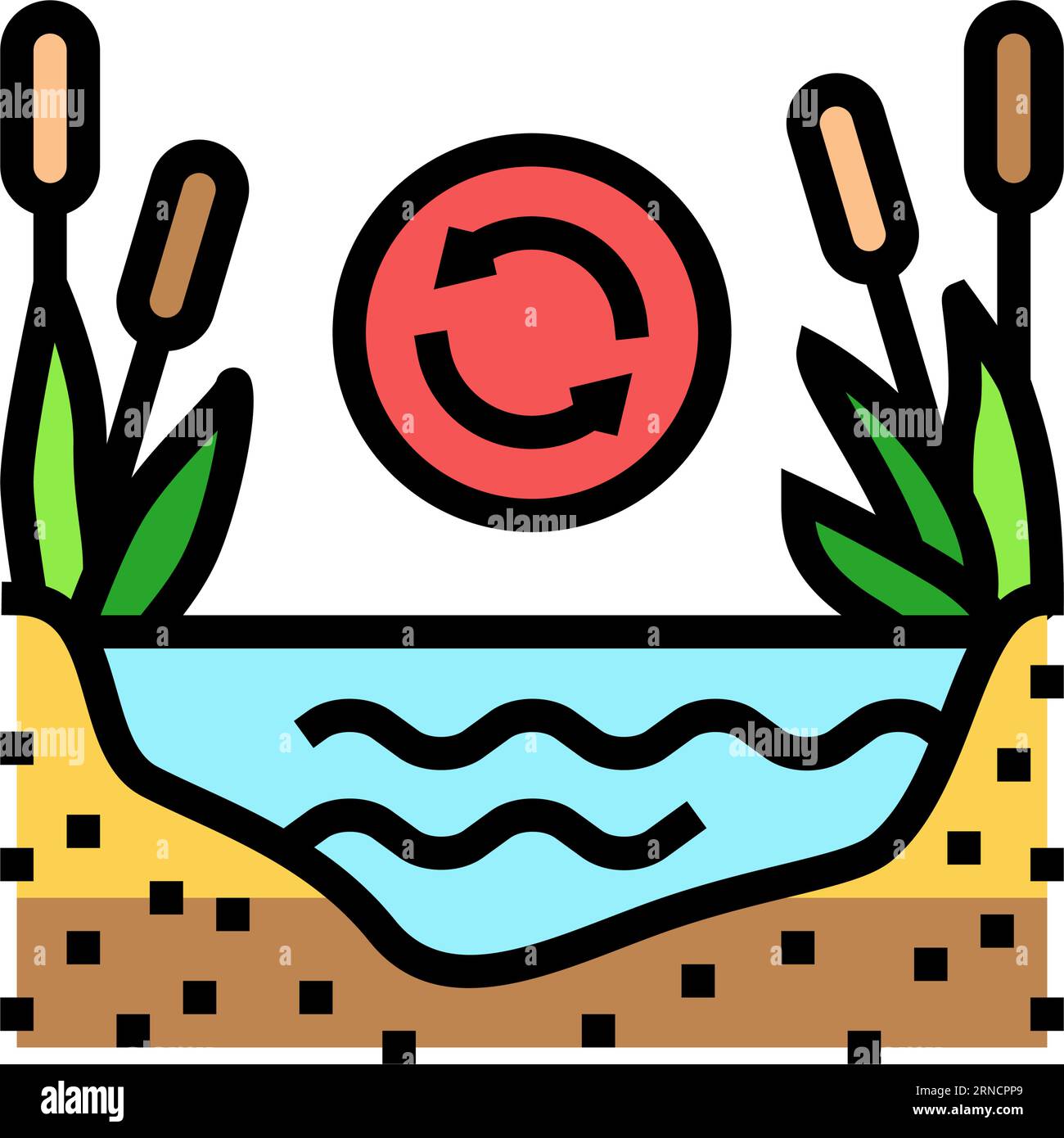 Ecosystem restoration Stock Vector Images - Alamy