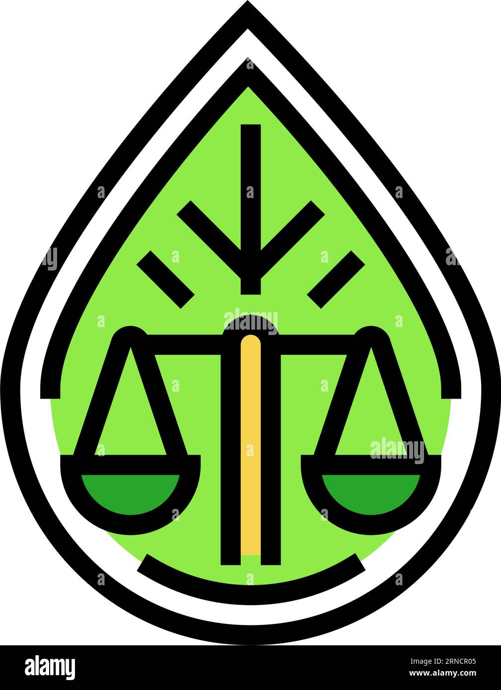 environmental compliance color icon vector illustration Stock Vector ...