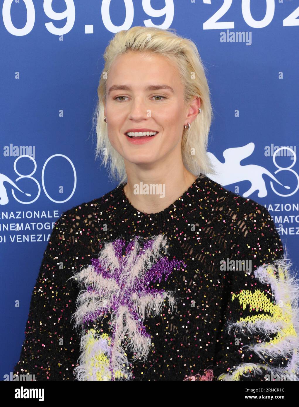 Venice, Italy, 1st September, 2023. Amanda Collin at the photo call for ...