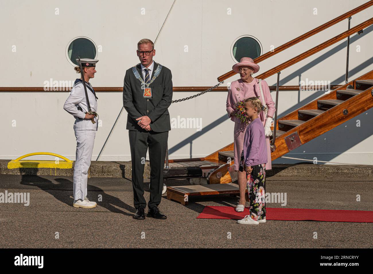 September 1, 2023, Fredericia Denmark, Queen Margrethe II of Denmark ...
