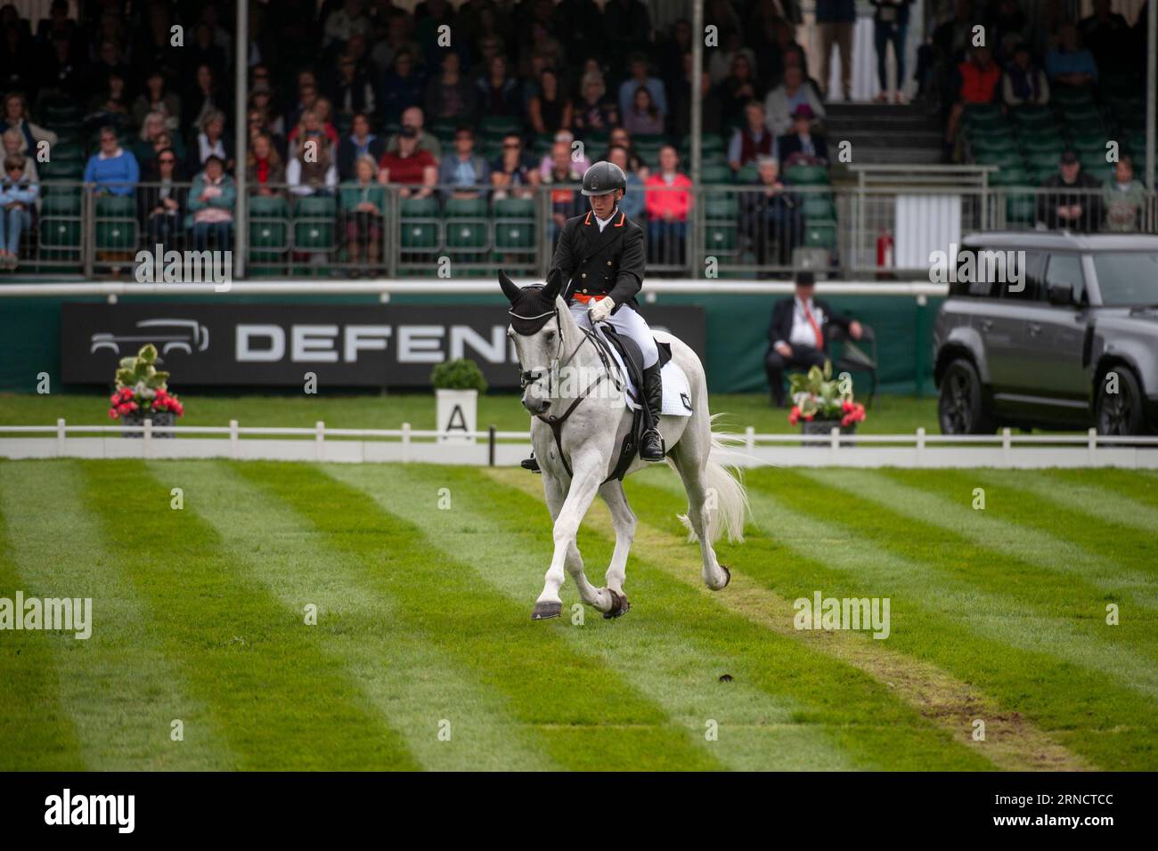 Stamford, UK. 1st Sep, 2023. Tom Bird riding Rebel Rhyme representing ...