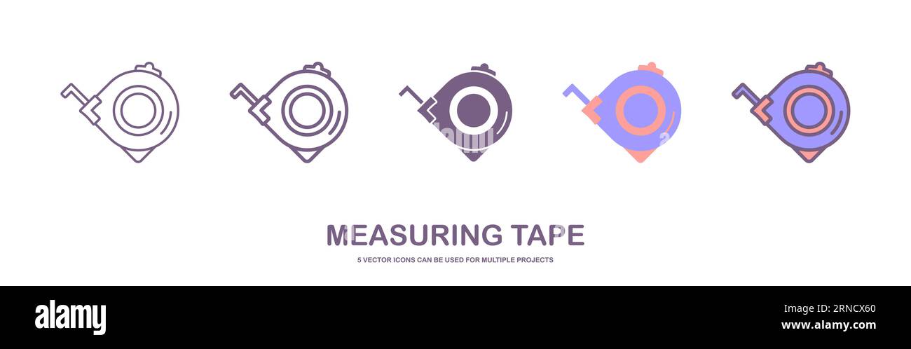 measuring tape tool icon image. vector illustration Stock Vector Image ...