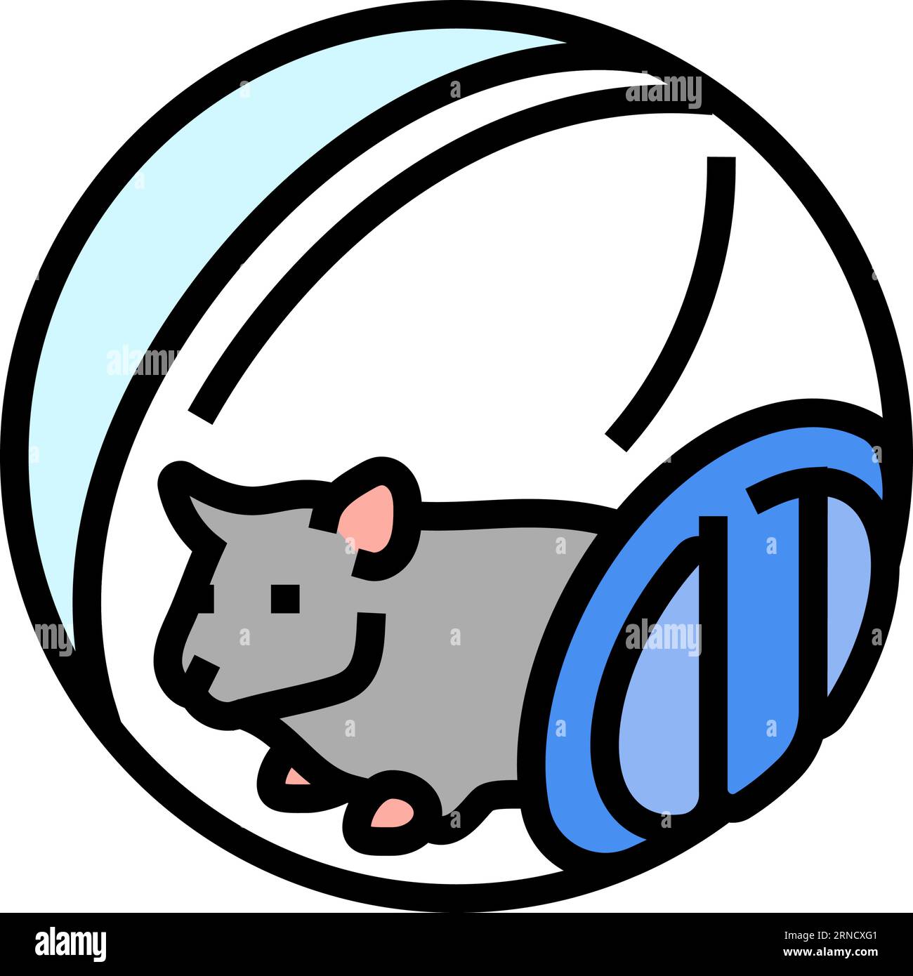 Hamster ball Stock Vector Images - Alamy