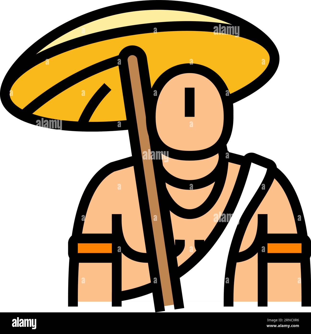 vamana god indian color icon vector illustration Stock Vector Image ...