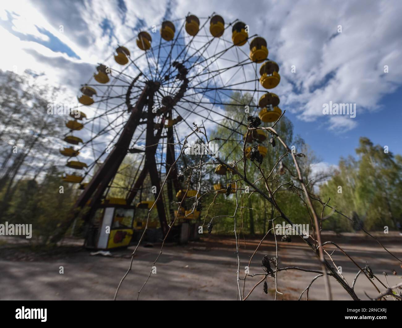 Tschernobyl - 30 Jahre nach dem Reaktorunglück CHERNOBYL, April 19 ...